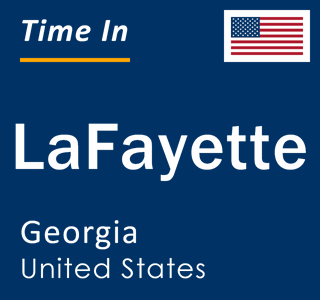 Current Weather Forecast | LaFayette, Georgia, United States