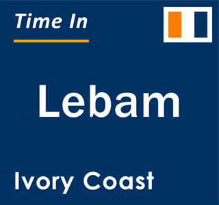 Current Local Time in Lebam, Ivory Coast