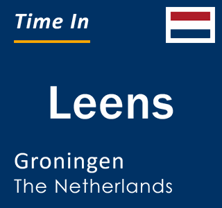 Current Local Time in Leens, Groningen, The Netherlands