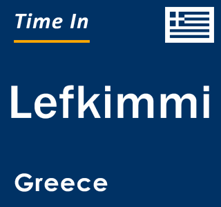 Current Local Time in Lefkimmi, Greece