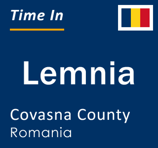 Current Local Time in Lemnia, Covasna County, Romania