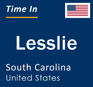 Current Local Time in Lesslie, South Carolina, United States