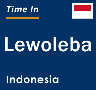 Current Local Time in Lewoleba, Indonesia