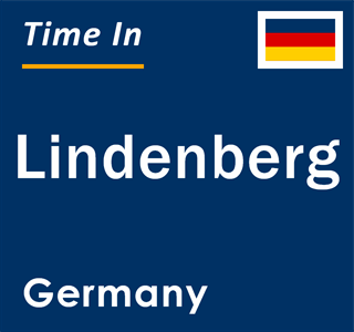 Current Local Time in Lindenberg, Germany