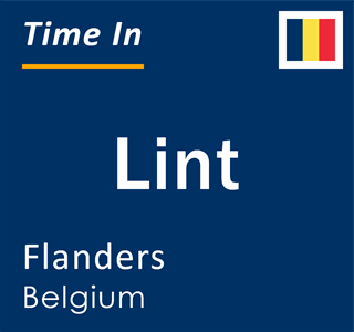 Current Local Time in Lint, Flanders, Belgium
