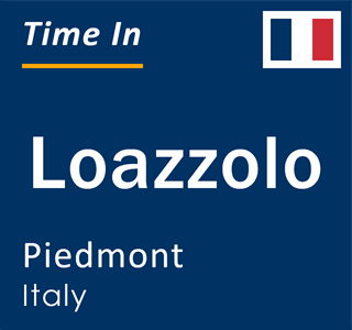 Current Local Time in Loazzolo, Piedmont, Italy