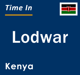 Current Local Time in Lodwar, Kenya