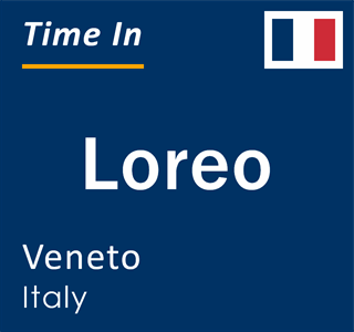 Current Local Time in Loreo, Veneto, Italy