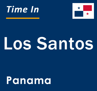 Current Local Time in Los Santos, Panama