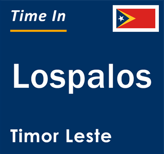 Current Local Time in Lospalos, Timor Leste