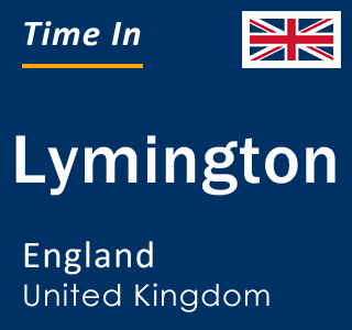 Current Local Time in Lymington, England, United Kingdom