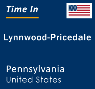 Current Local Time in Lynnwood-Pricedale, Pennsylvania, United States