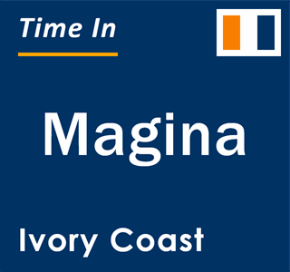 Current Local Time in Magina, Ivory Coast