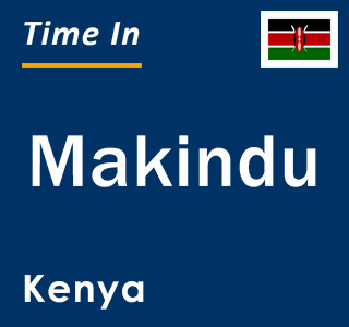 Current Local Time in Makindu, Kenya