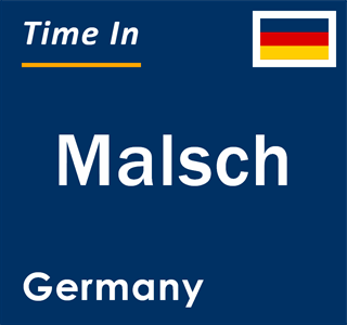 Current Local Time in Malsch, Germany