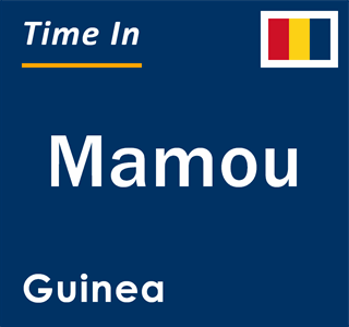 Current Local Time in Mamou, Guinea