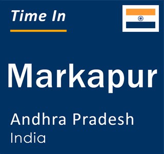 Current Local Time in Markapur, Andhra Pradesh, India