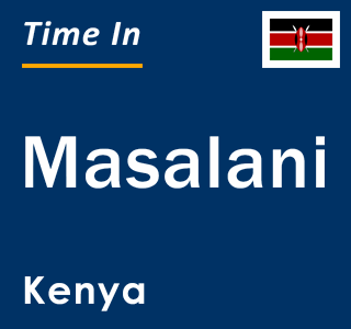 Current Local Time in Masalani, Kenya
