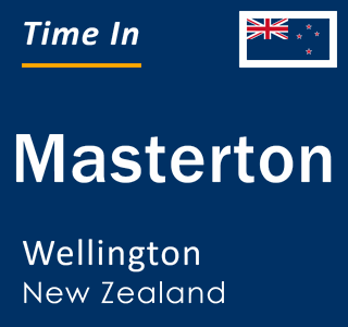 Current Local Time in Masterton, Wellington, New Zealand