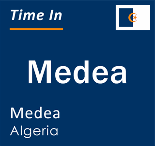 Current Local Time in Medea, Medea, Algeria