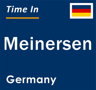 Current Local Time in Meinersen, Germany