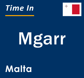 Current Local Time in Mgarr, Malta