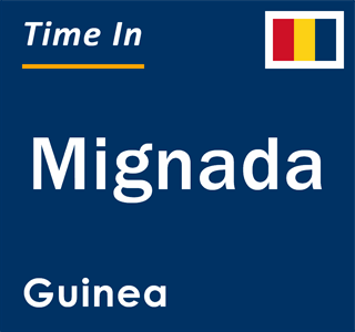 Current Local Time in Mignada, Guinea