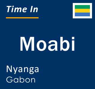 Current Local Time in Moabi, Nyanga, Gabon
