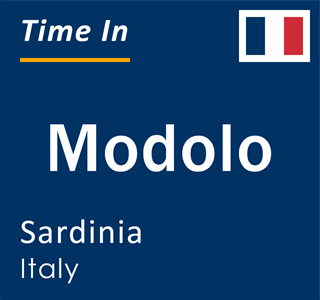 Current Local Time in Modolo, Sardinia, Italy