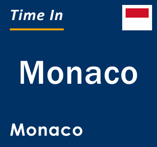 Current Local Time in Monaco, Monaco