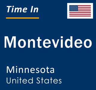 Current Local Time in Montevideo, Minnesota, United States