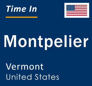 Current Local Time in Montpelier, Vermont, United States