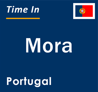 Current Local Time in Mora, Portugal