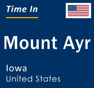 Current Weather Forecast | Mount Ayr, Iowa, United States