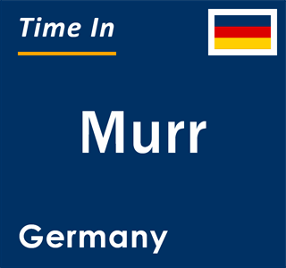 Current Local Time in Murr, Germany