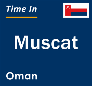 Current Local Time in Muscat, Oman