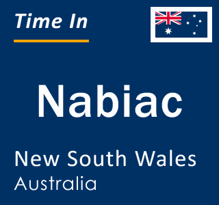 Current Local Time in Nabiac, New South Wales, Australia