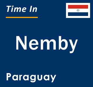 Current Local Time in Nemby, Paraguay