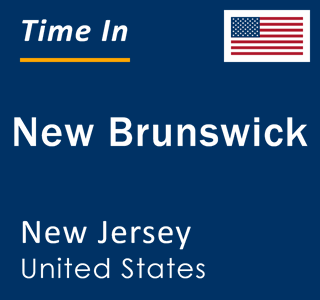 Current Local Time in New Brunswick, New Jersey, United States