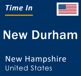 Current Weather Forecast | New Durham, New Hampshire, United States