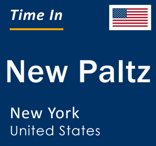 Current Local Time in New Paltz, New York, United States