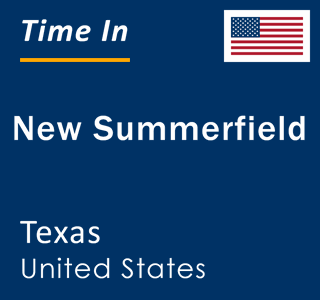 Current Weather Forecast | New Summerfield, Texas, United States