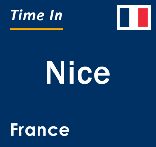 Current Local Time in Nice, France