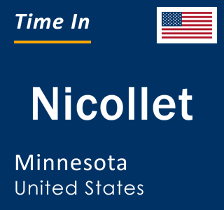 Current Local Time in Nicollet, Minnesota, United States