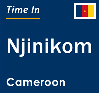 Current Local Time in Njinikom, Cameroon