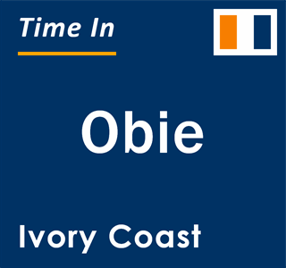 Current Local Time in Obie, Ivory Coast