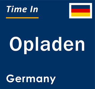 Current Local Time in Opladen, Germany