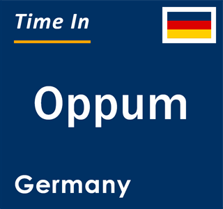 Current Local Time in Oppum, Germany