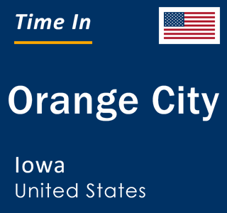 Current Local Time in Orange City, Iowa, United States