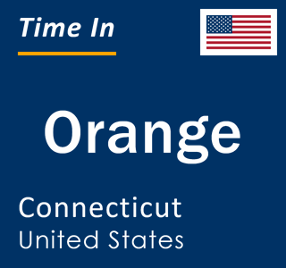 Current Local Time in Orange, Connecticut, United States